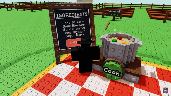 Resep Cake Divine–Prismatic di Grow A Garden, Pakai Banana atau Sugar ...