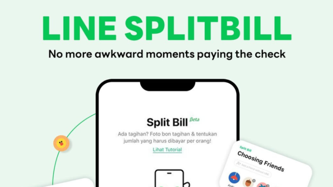 LINE Resmi Tutup Fitur Split Bill di Indonesia per 30 Juli 2025